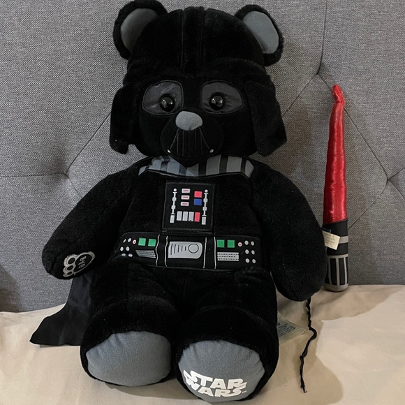 Build-A-Bear | Toys | Star Wars Buildabear Darth Vader Bear Plush ...